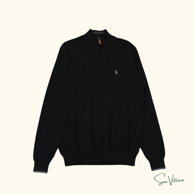 Suéter Careca Com Zíper Ralph Lauren